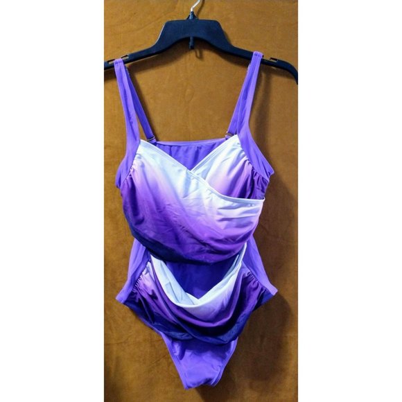Rosewe | Swim | One Piece Purple Swimsuit | Poshmark